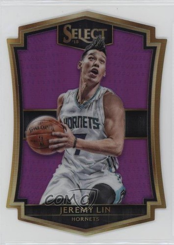 2015-16 Panini Select Premier Level Die-Cut Purple Prizm /99 Jeremy Lin ...