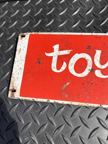 TOY N JOY CENTER METAL VINTAGE SIGN - Vending Machine-Gumball Machine ...