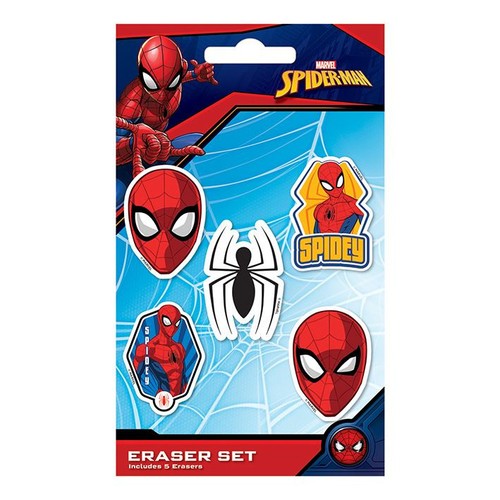 Marvel: Pyramid - Spider-Man - (Eraser Pack Set / Set Gomme Da ...