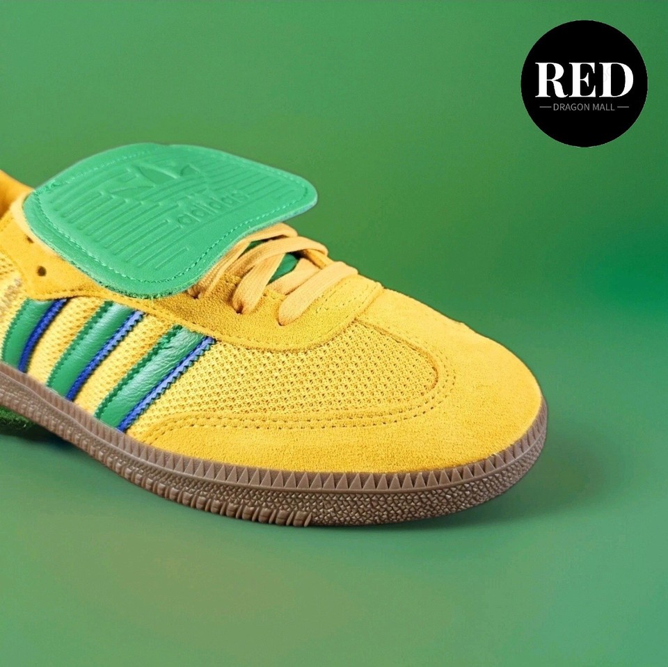 Adidas Originals Samba LT Preloved Yellow Green Gum IF3813 - Men's Size ...