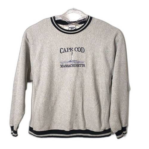 Vintage LEE Jeans Cape Cod Massachusetts Lighthouse Sweatshirt Size XL ...