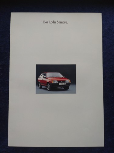Lada Samara 1100 1300 1500 Spezial Prospekt ca. 1990 | eBay.de