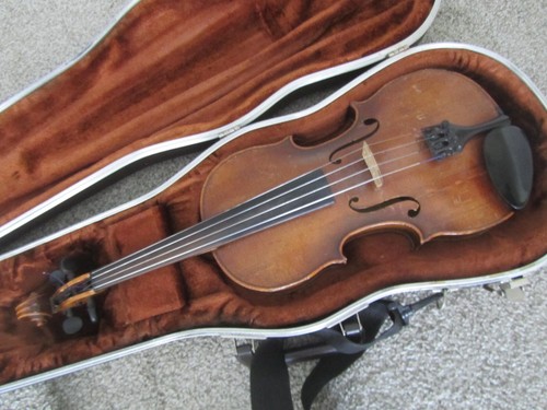 C. Meisel model 6110 violin 4/4 with hard case and Glasser bow | eBay