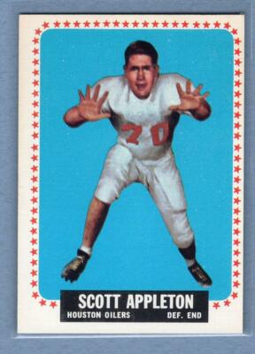 1964 Topps #66 Scott Appleton (R) EX GO58 | eBay