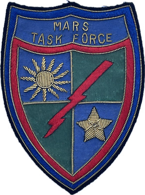 POST WAR MARS TASK FORCE BULLION PATCH, CHINA BURMA INDIA CBI (B-06) | eBay