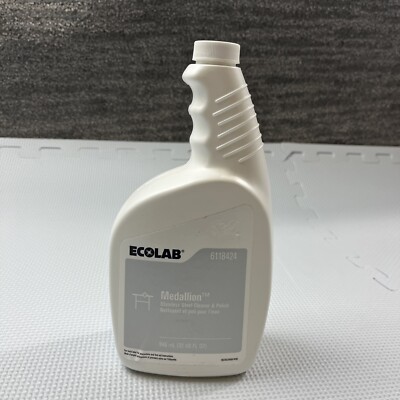 Ecolab (6118424) Medallion- Steel Cleaner, Commercial-Strength ...