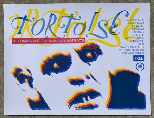 TORTOISE Accompanying FW MURNAU NOSFERATU Post Rock Concert SCREEN ...