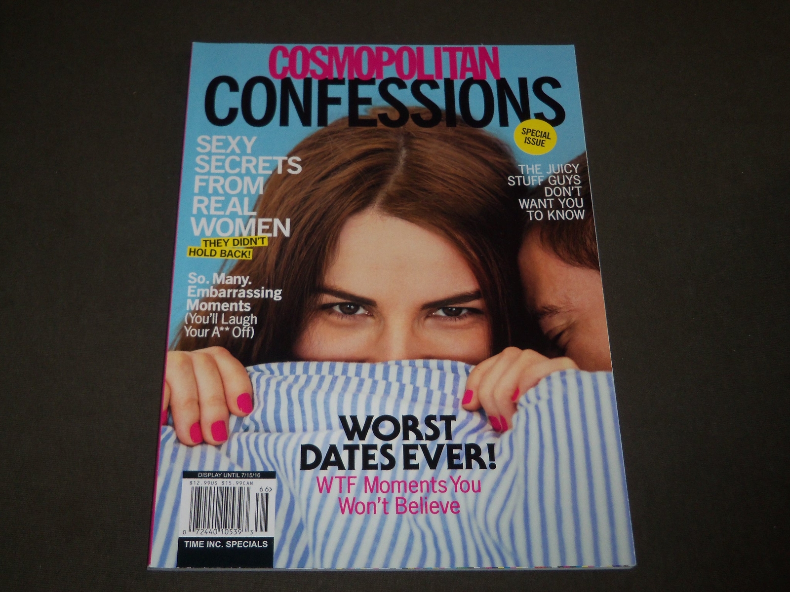 2016 COSMOPOLITAN CONFESSIONS MAGAZINE - SPECIAL ISSUE - GREAT COVER ...