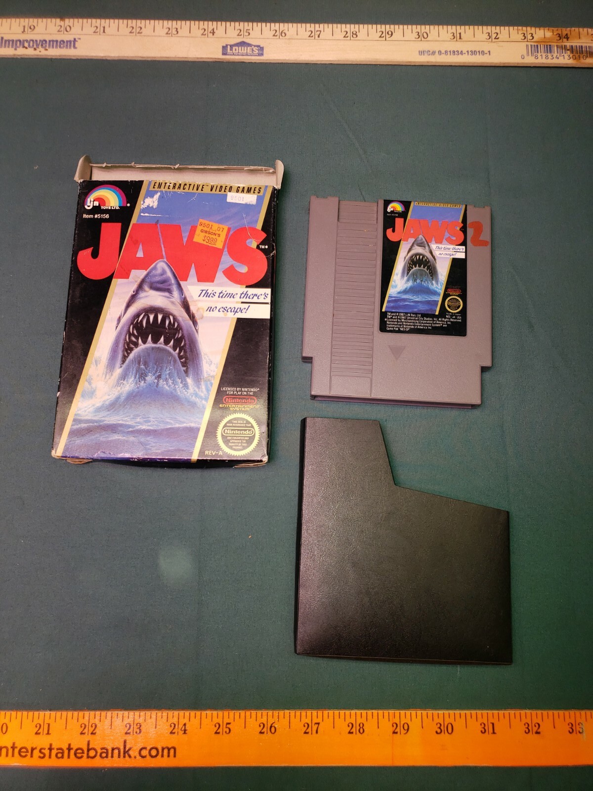 1987 Jaws (Nintendo NES) With Box | eBay
