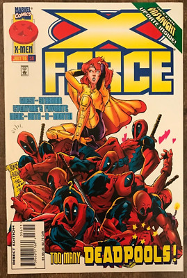 X-Force #56 Loeb Pollina Deadpool Shatterstar Siryn Gamesmaster X-Men ...
