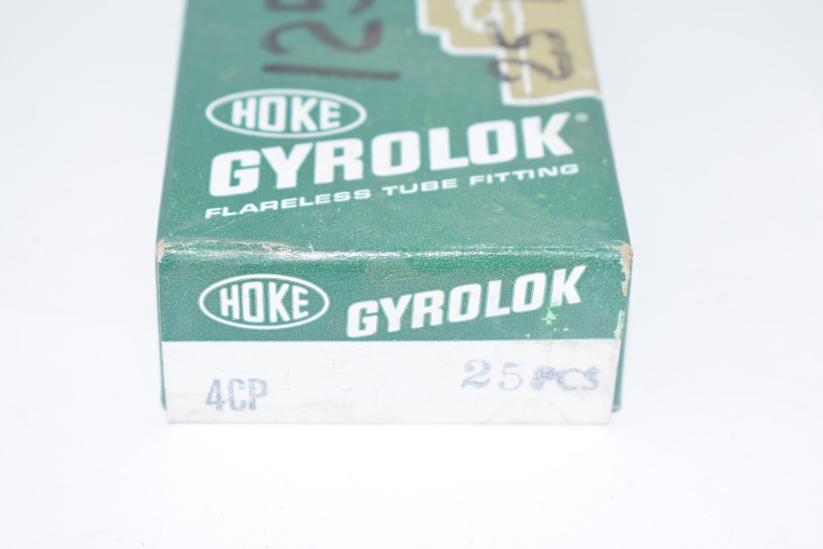 Box of 25 NEW HOKE Gyrolok 4CP CP Cap Fitting 1/4'' Brass | eBay