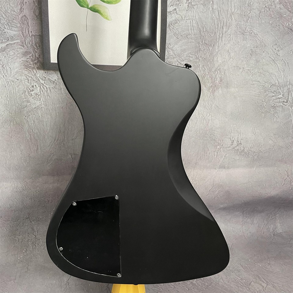Custom Dunable Guitars R2 DE - Matte Black Electric Guitar HH Pickups ...