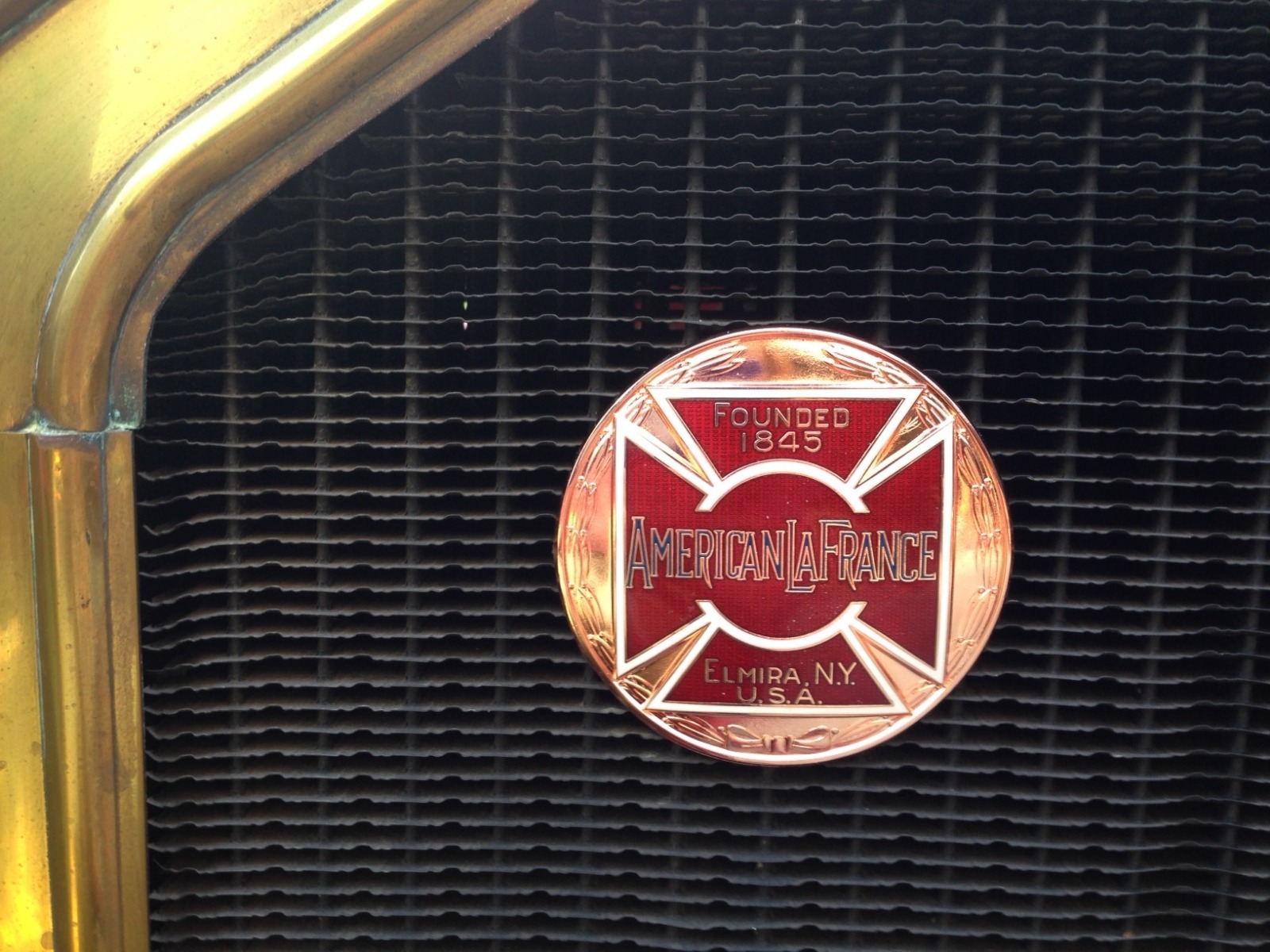 American-LaFrance Radiator Emblem (Reproduction) | eBay