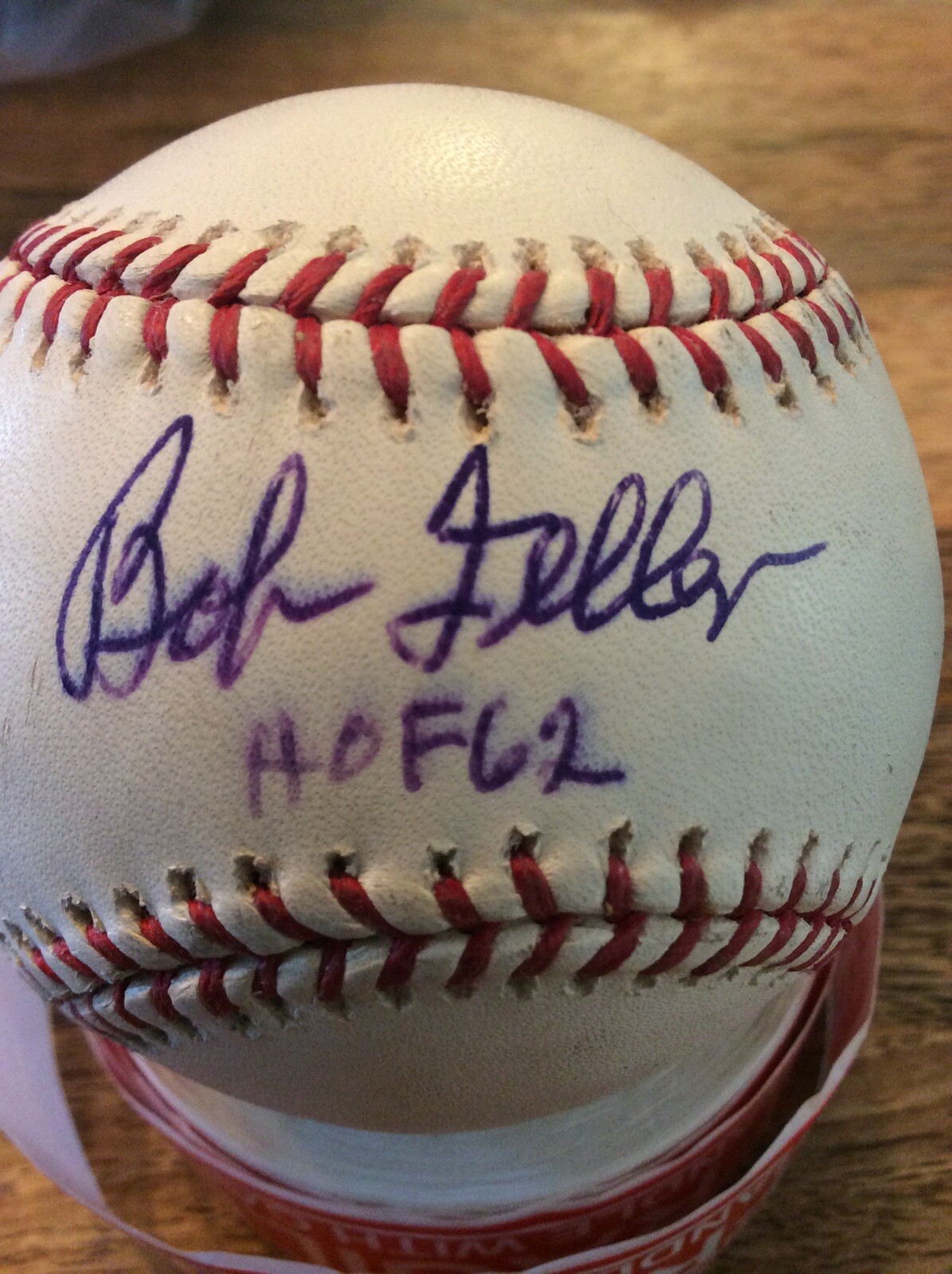 Bob Feller Autographed Memorabilia | Signed Photo, Jersey, Collectibles ...