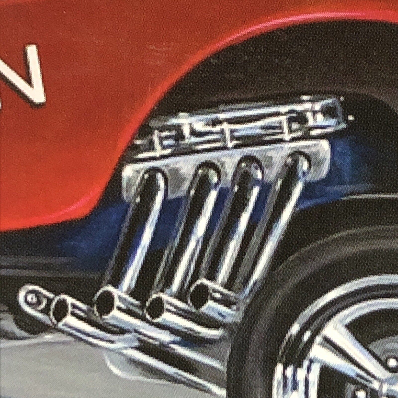 FOB Drag Race Gasser Funny Car Zoomie Drag Race Headers ATL1:25 LBR ...