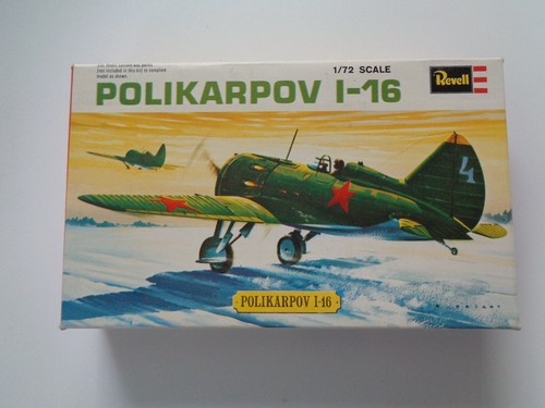 L253 Revell Model Kit H-635 - Polikarpov I-16 1/72 | eBay UK