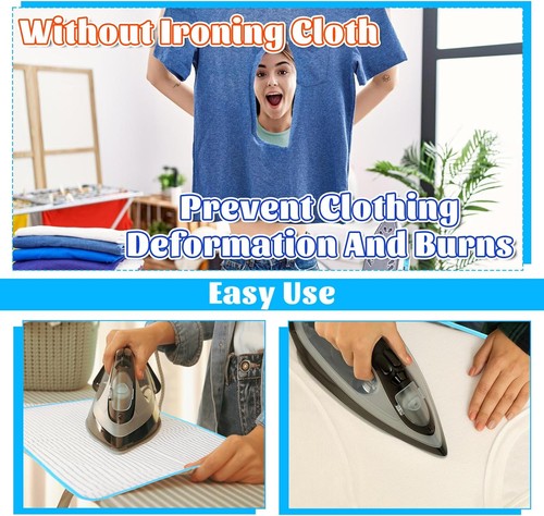 Protective Ironing Scorch Mesh Cloth, 2 Pack Pressing Cloth for Ironing ...
