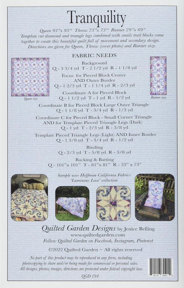 Tranquility Pattern, None 700118855010| eBay