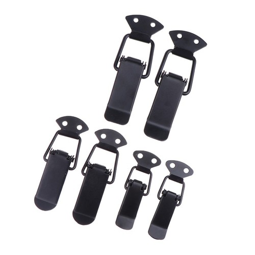 2Pcs Latch Catch Duck-mouth Buckle Hook Wooden Box Hasps Clamp Iron ...