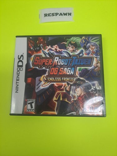 Super Robot Taisen OG Saga: Endless Frontier Nintendo DS Case Only NO ...