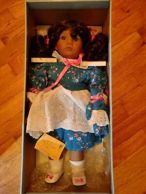 Shana Goebel Betty Jane Carter porcelain musical African American 18 ...