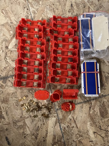 Lot Of Meccano Red Plastic Battery Holders Erector Set | eBay