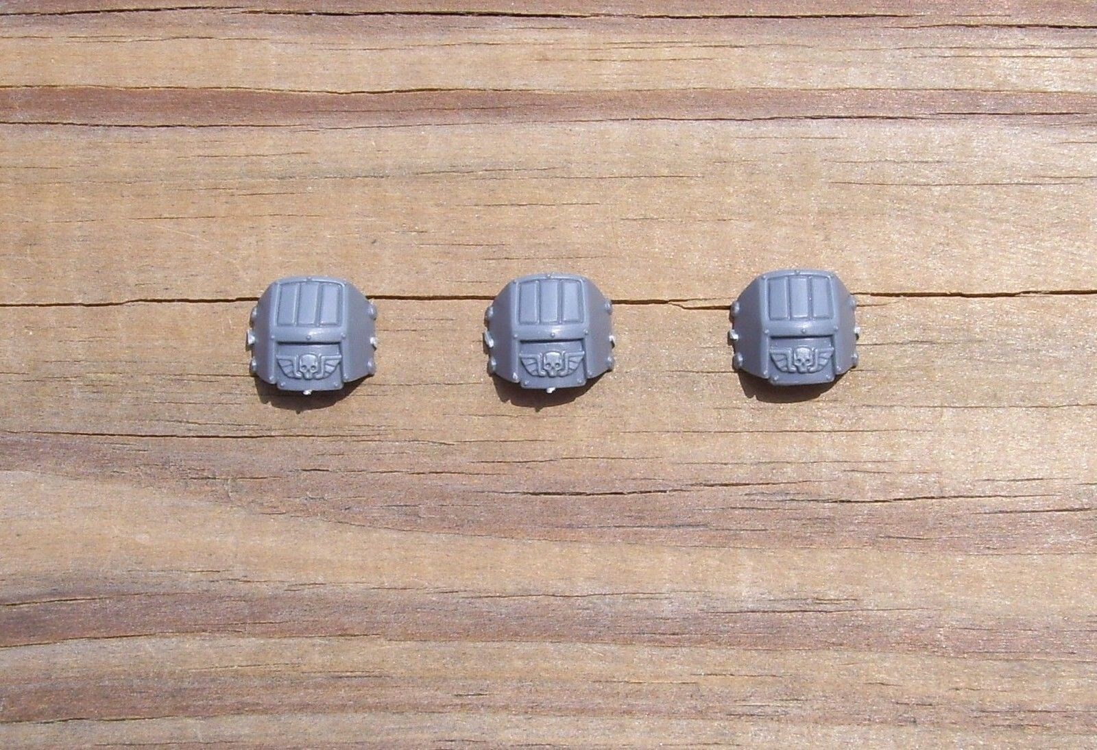 40K Astra Militarum Bullgryn/Ogyrns Shoulder Pad Armor Bits 3 Bitz | eBay