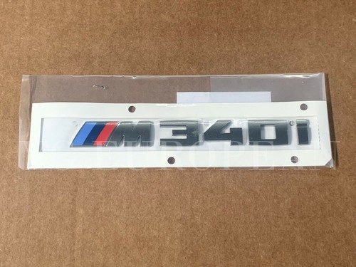 BMW Genuine G20 3-Series Cerium Gray Trunk Emblem "M340i" Lettering ...