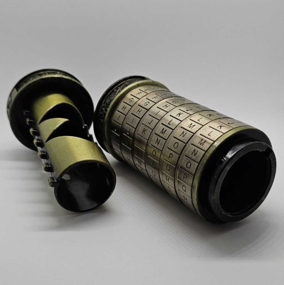 Da Vinci Code Metal Cryptex Lock | eBay