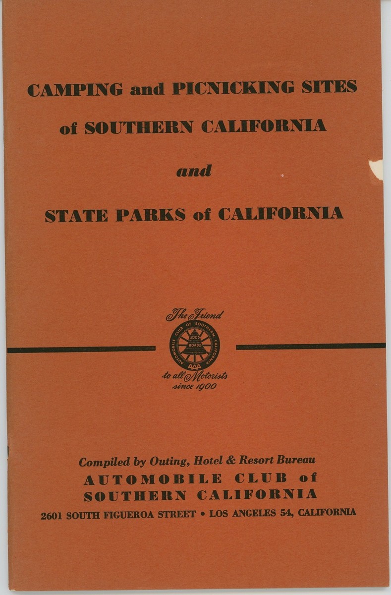 Southern California State Parks Camping Map Northern California