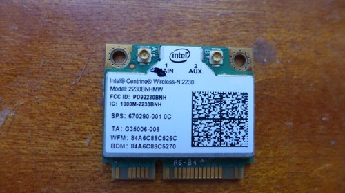 HP ENVY M6 M6-1000 WIFI WIRELESS WLAN BT CARD INTEL 2230BNHMW 670290 ...