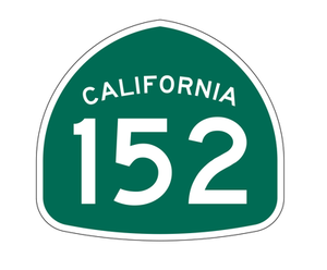 California State Route 152 Sticker Decal R1223 Highway Sign | eBay