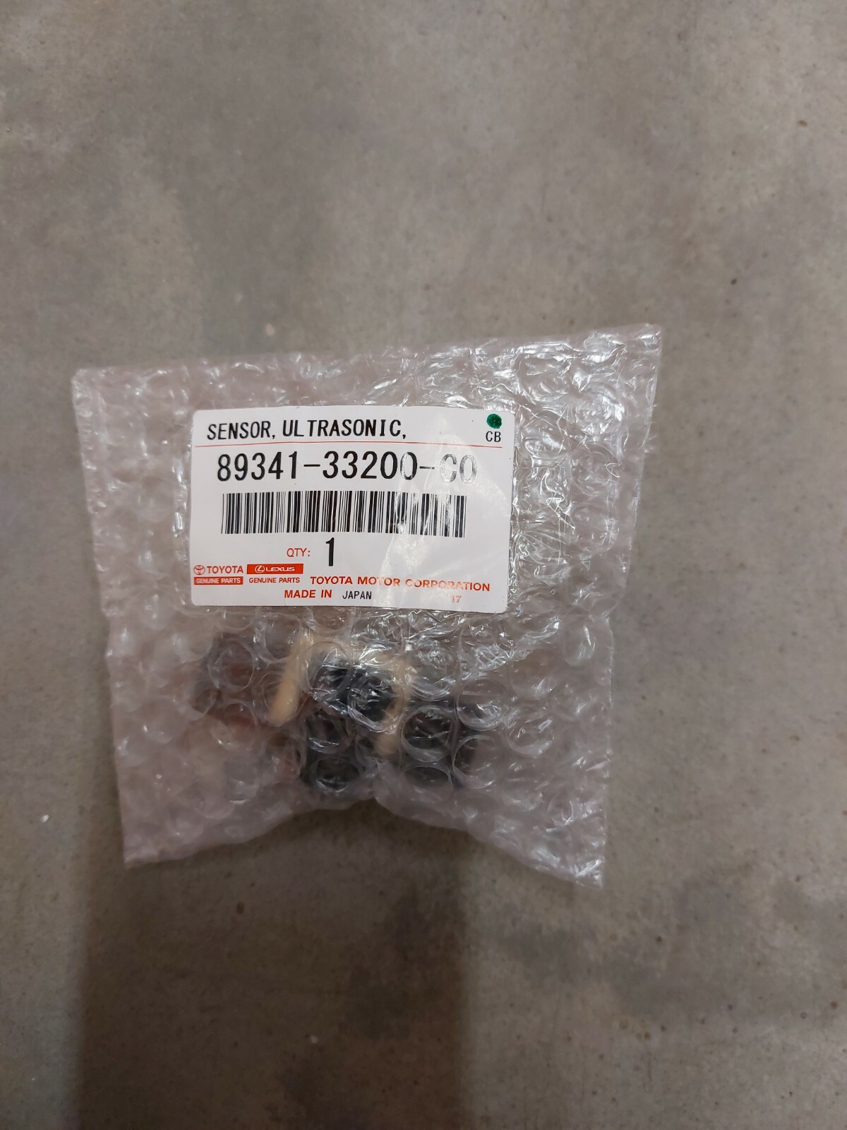 2013-2015 Lexus 89341-33200-B1 1J4 GENUINE Bumper Ultrasonic Sensor OEM ...