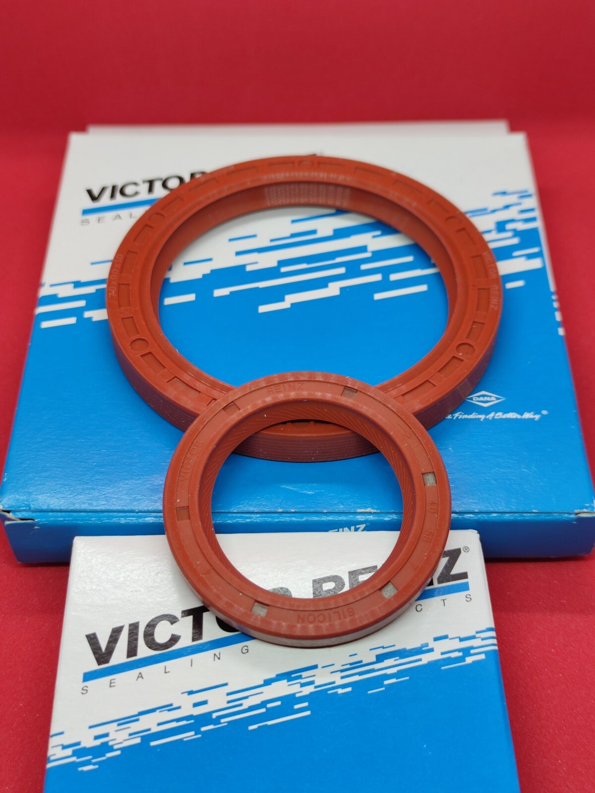CRANKSHAFT OIL SEALS SET 2pc VAZ Lada 2101 2103 2106 2107 2121 Niva ...