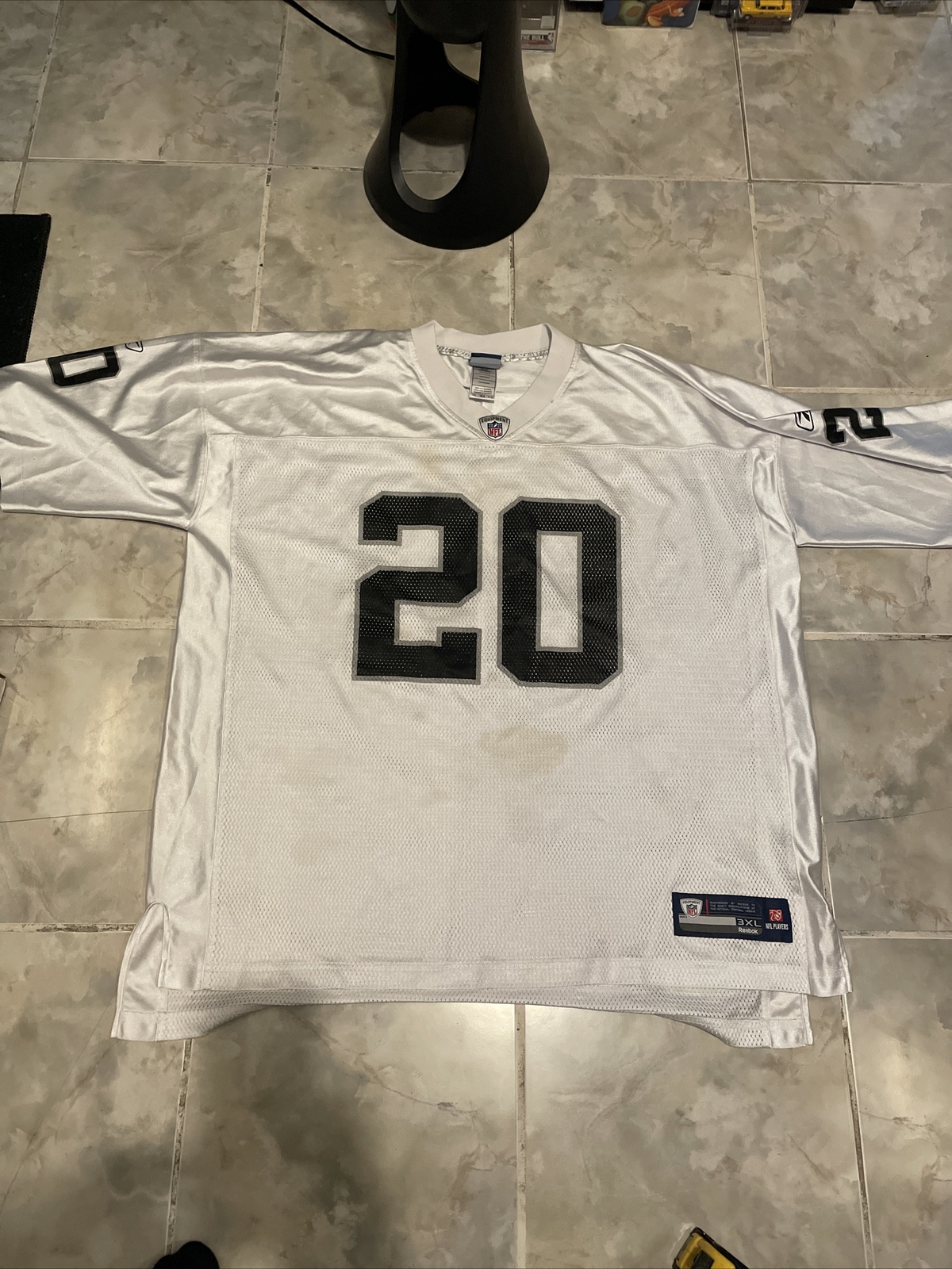 Darren McFadden #20 Oakland Raiders NFL Reebok Jersey Men's 3XL | eBay