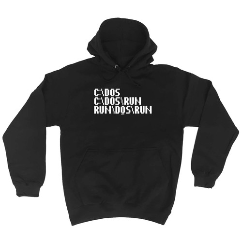 C Dos Run Computer - Novelty Mens Womens Clothing Funny Gift Hoodies ...