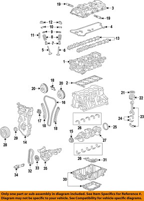 Chevrolet GM OEM 2016 Volt Camshaft Cam-Front Cover Seal 12661527 | eBay