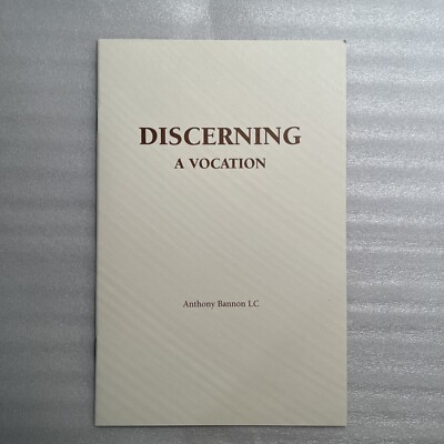 Discerning A Vocation By Anthony Bannon | eBay