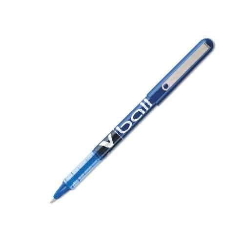 Pilot V Ball LB5 Rolling Ball Pen 0.5mm X-Fine Tip Blue Ink Office ...