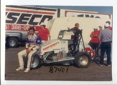 Brad Noffsinger #71 CRA Sprint Car Photo 3.5"x5" Ascot Park | eBay
