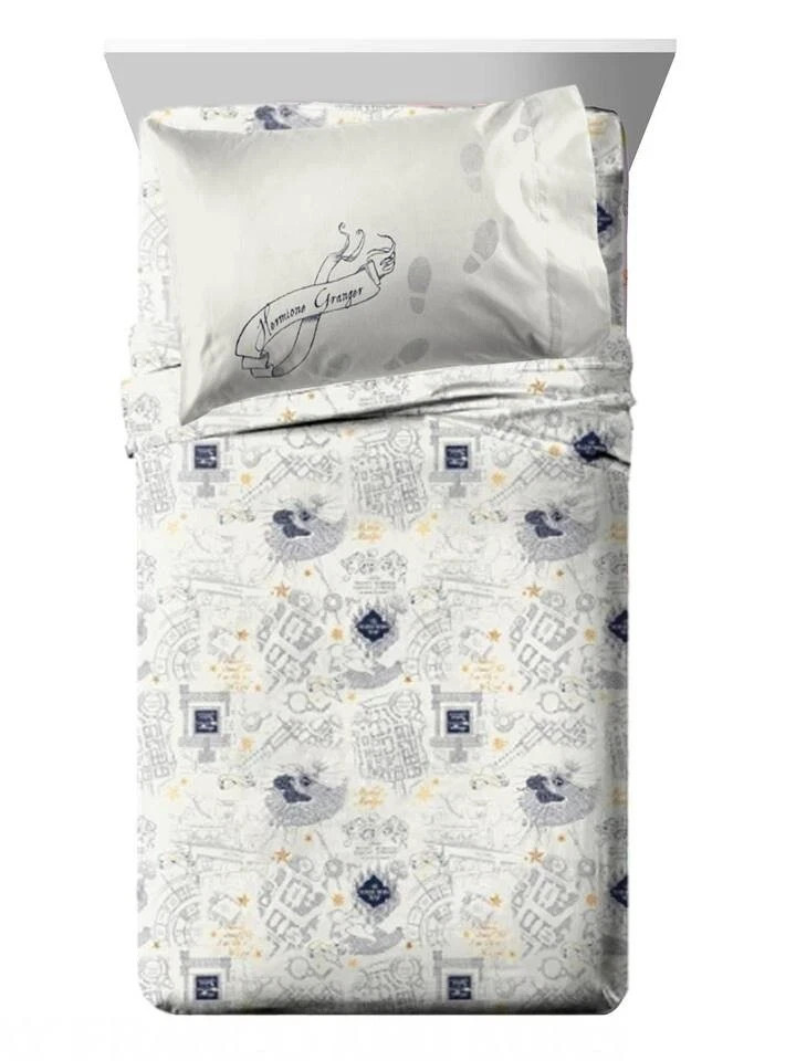 Harry Potter "Marauders Map" Kids Throw & Sheet Set-AB0BLCZNFJZ4 ...