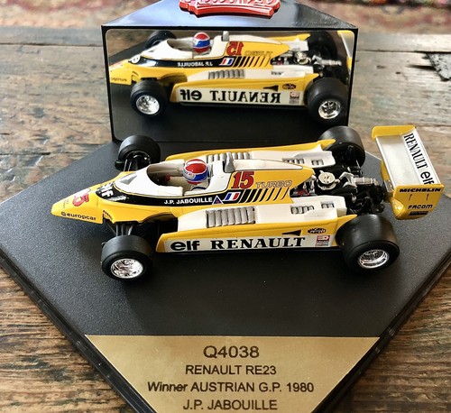 1:43 Quartzo 1980 Jean-Pierre Jabouille Renault RE23 | eBay
