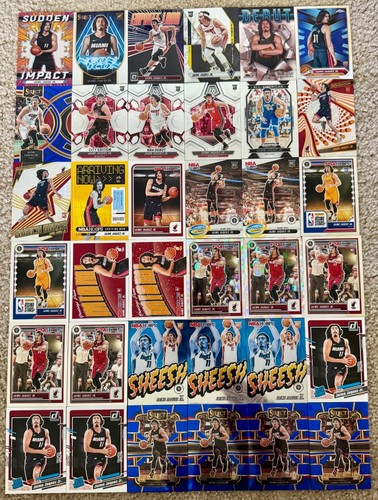 JAIME JAQUEZ JR LOT OF 36 NBA BASKETBALL ROOKIE CARDS MIAMI HEAT | eBay