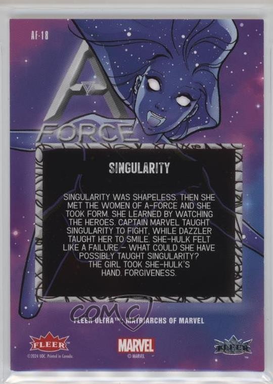 2024 Fleer Ultra Matriarchs of Marvel A-Force Singularity #AF-18 4et | eBay