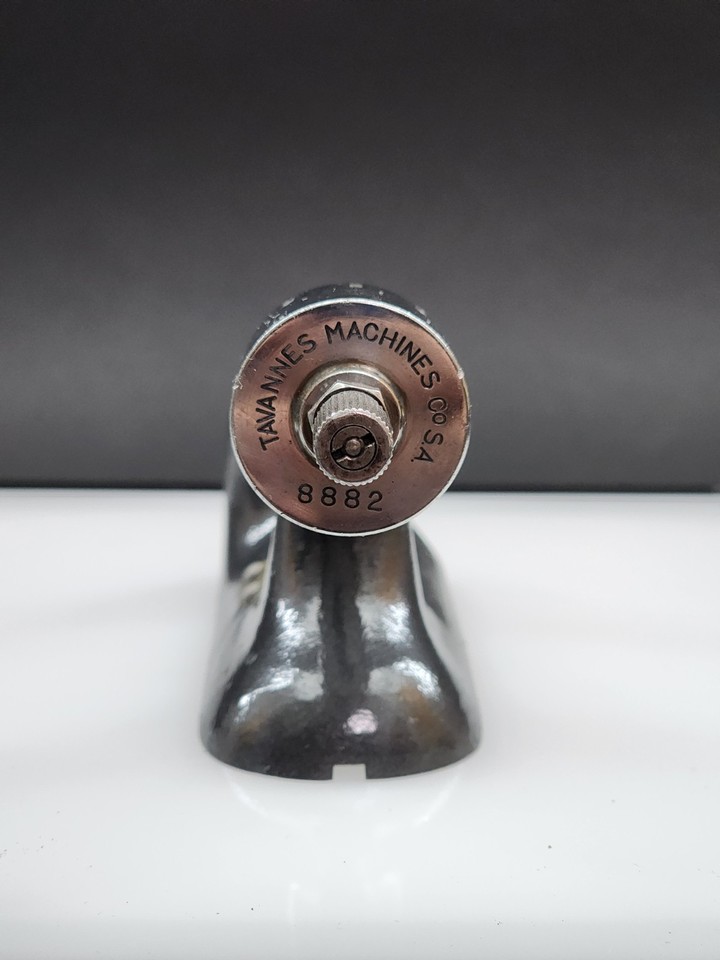Vintage Tavannes Machine Co Watch Jewelers Bench Micrometer Gloss Black ...