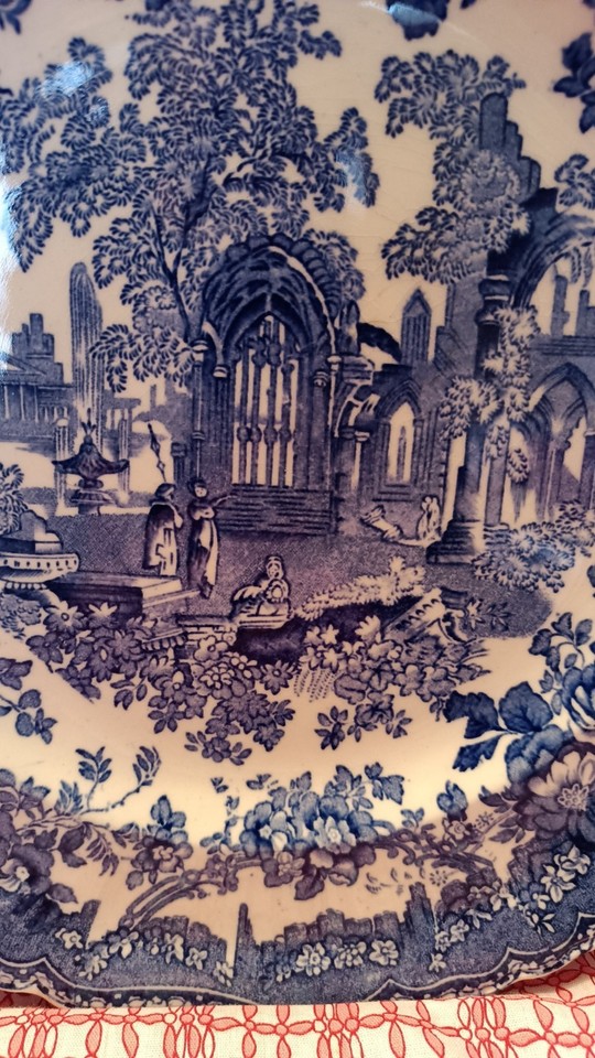 4 - 10" Dinner Plates Mason's Fountains Pattern Beautiful Mint ...