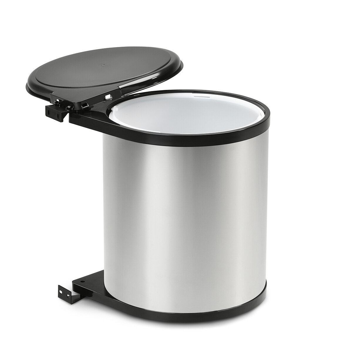 SVITA Einbau-Mülleimer Abfalleimer Schwenkeimer Abfallsammler 12L Rund ...