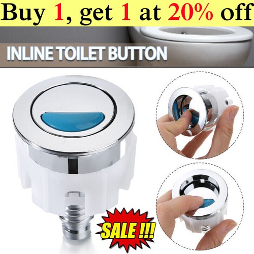 Replacement Dual Flush Toilet Push Button Cistern Water Saving for ...