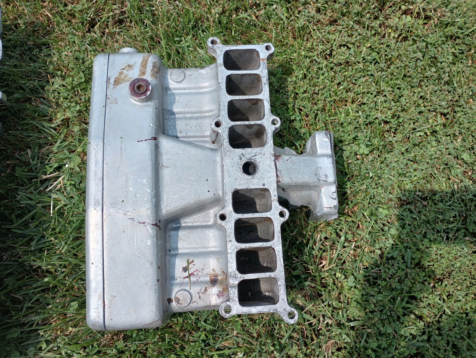 1993-1995 Ford Lightning 5.8L Polished Intake Manifold Mustang Cobra ...