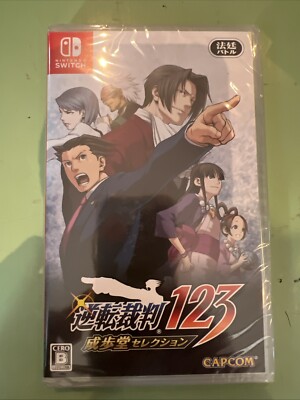 Phoenix Wright Ace Attorney Trilogy Switch Nintendo JAP Ver w English ...